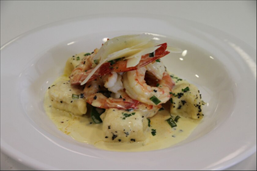 Potato and Parmesan Gnocchi, Grilled Mooloolaba Garlic Prawns - ABC News