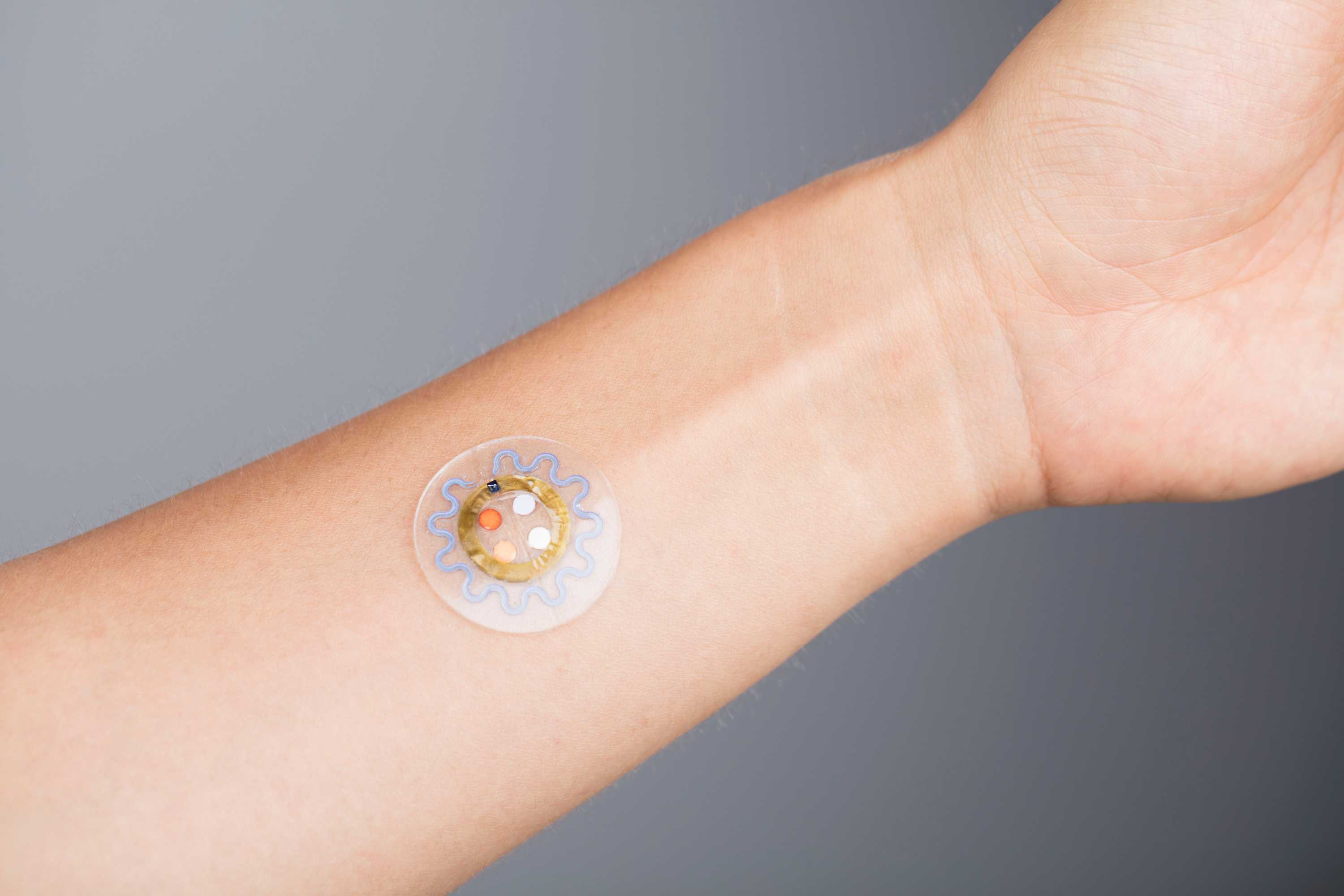 Skin patch measures sweat to check your health - ABC News