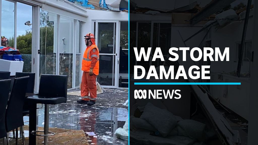 Damaging winds and heavy rain hit parts of WA - ABC News