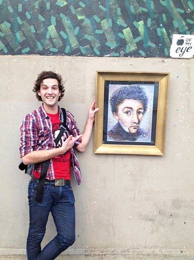 Gallery paintings removed and hung in streets - ABC News
