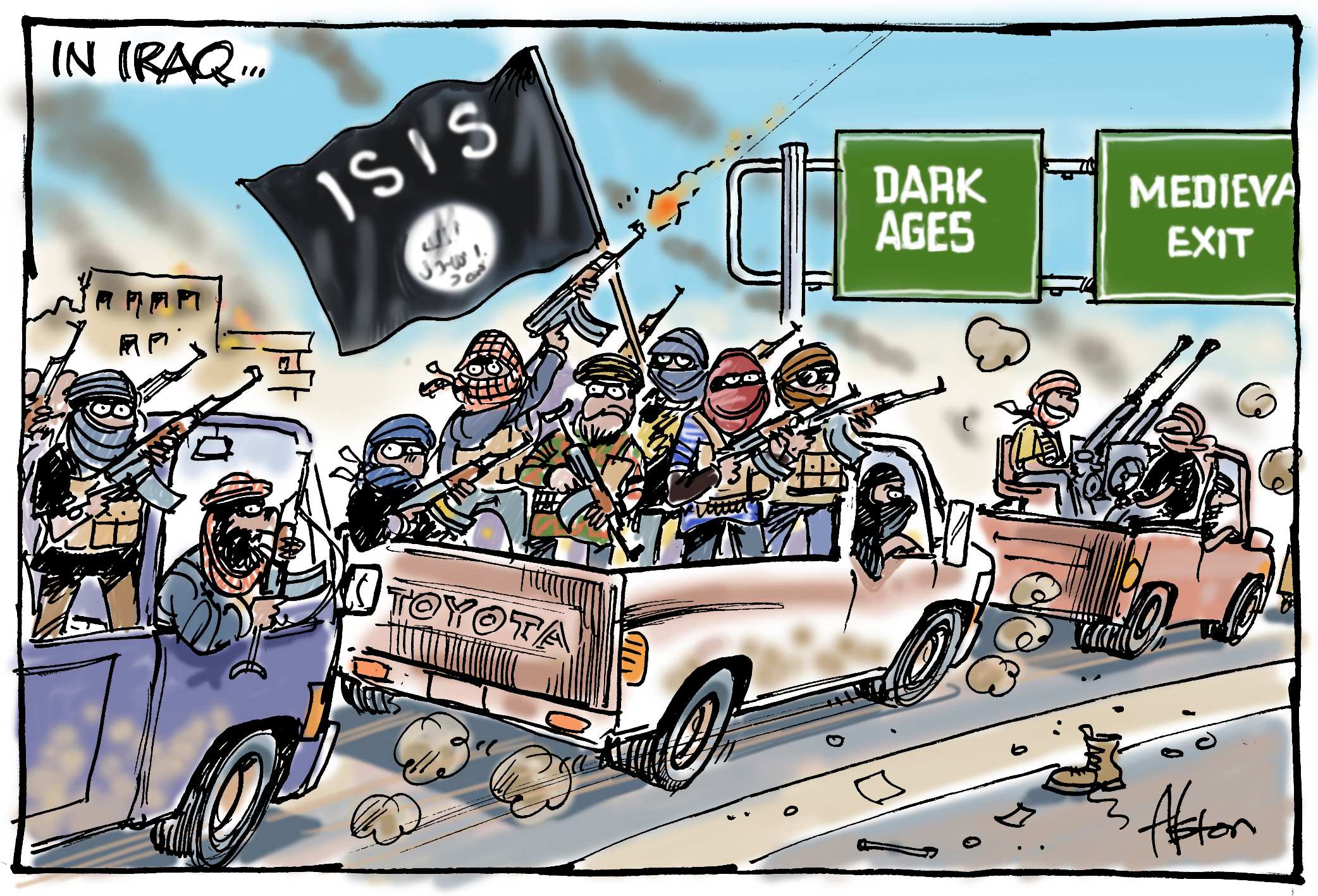 Budgets, refugees and Palmer power: 2014's top political cartoons take ...