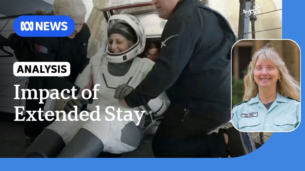 What challenges do astronauts face after nine months in space? - ABC News