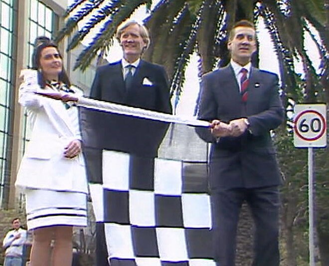 Melbourne Grand Prix supremo, businessman, Liberal Party member Ron ...