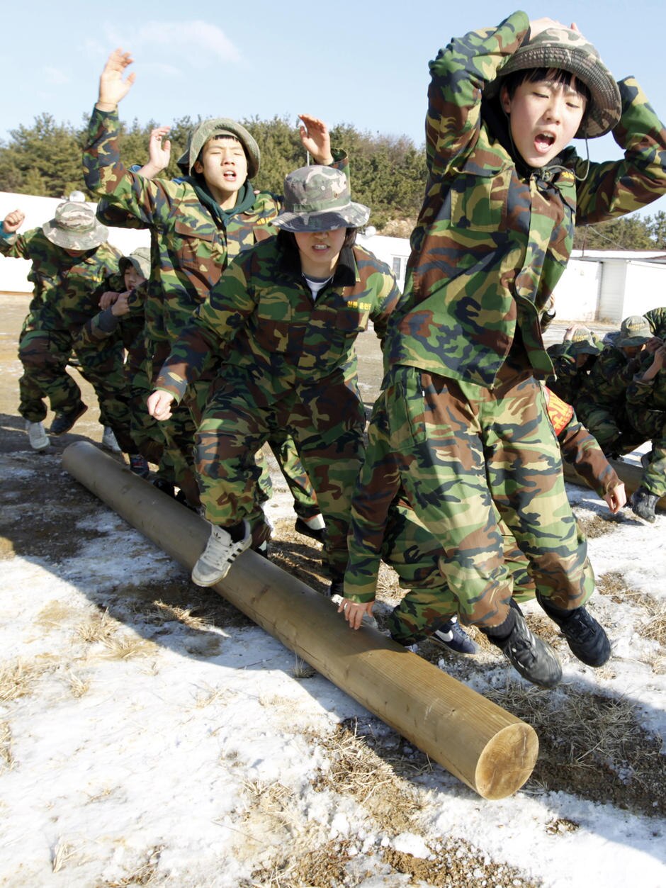 Slacker kids sent to snowbound boot camp - ABC News