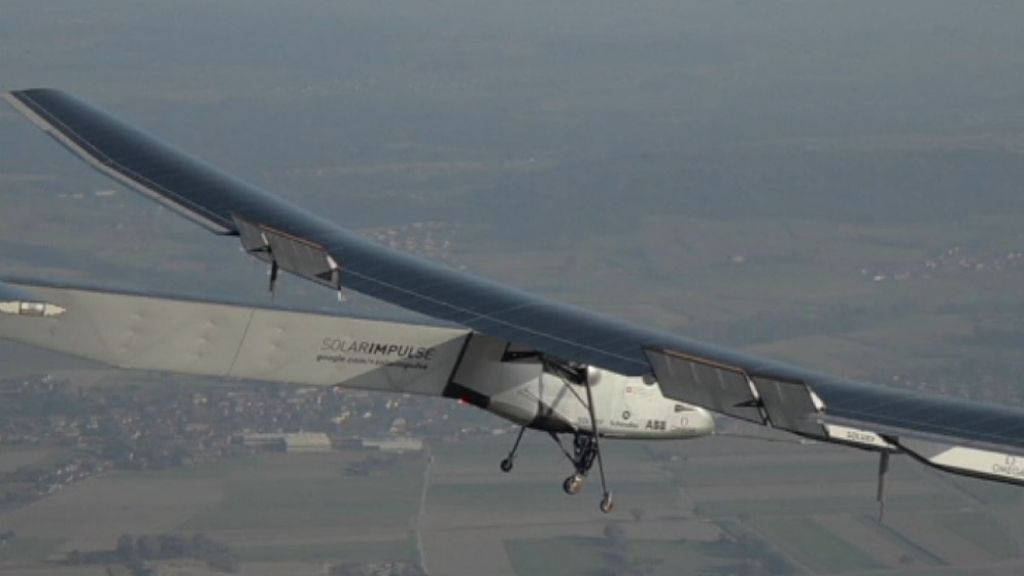 Swiss pilots prepare for solar-powered flight around the world - ABC News