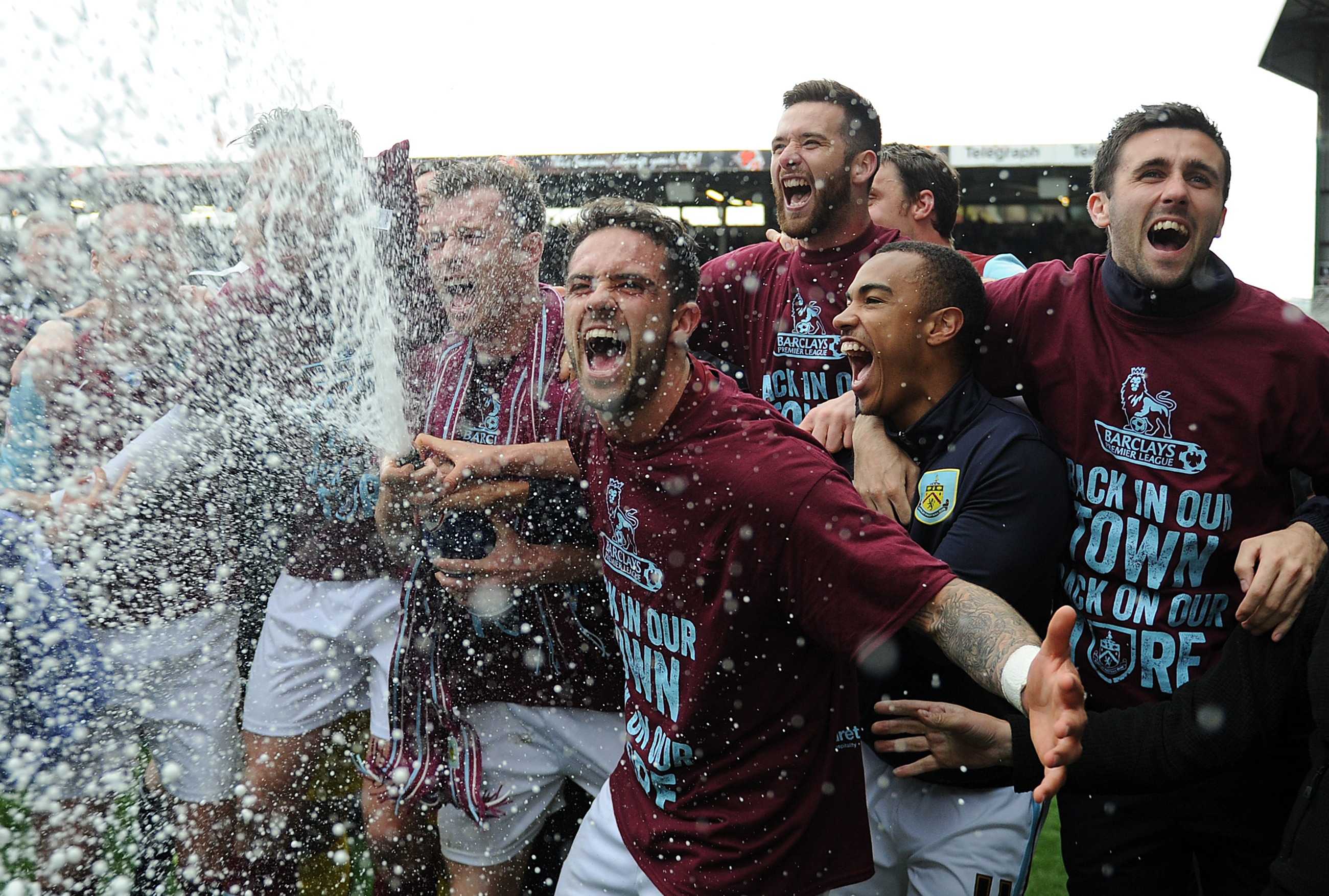 Burnley promoted to the Premier League with win over Wigan Athletic ...