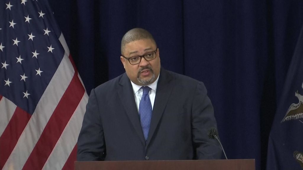 New York County DA Alvin Bragg states case against Donald Trump - ABC News