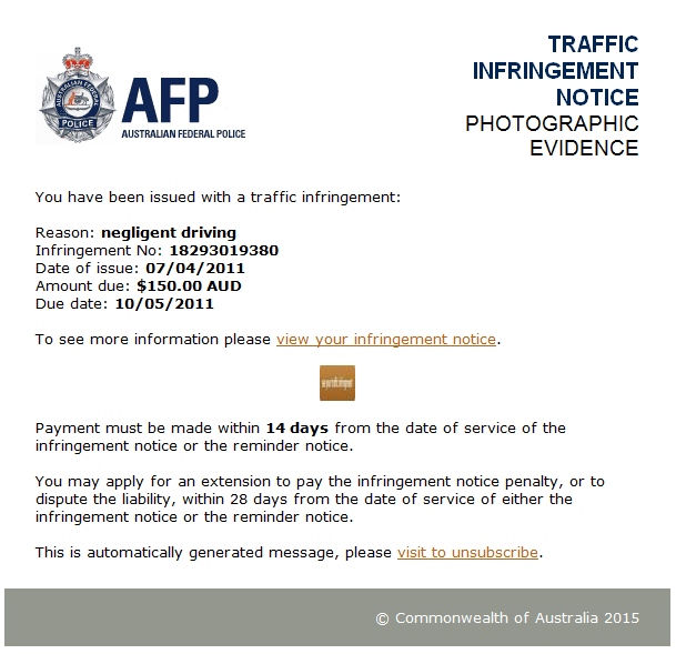 Australian Federal Police warn of 'scam' traffic fine emails - ABC News