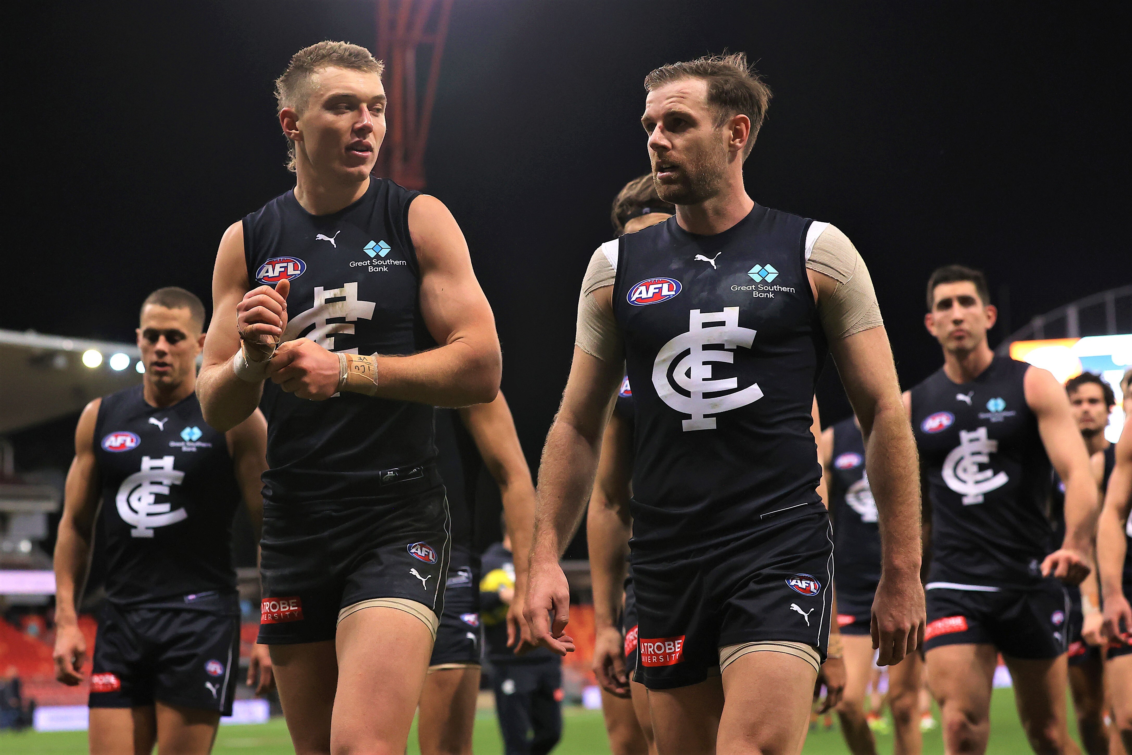 Sam Docherty shares cancer journey, thanking his Carlton teammates for ...