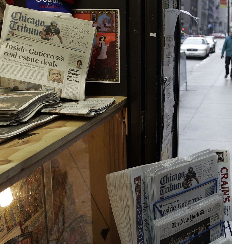 US media company Tribune files for bankruptcy - ABC News