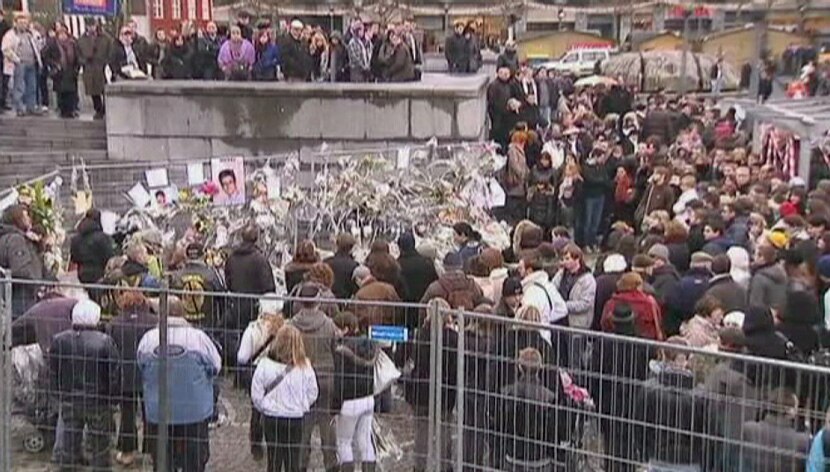 Belgians march for attack victims - ABC News