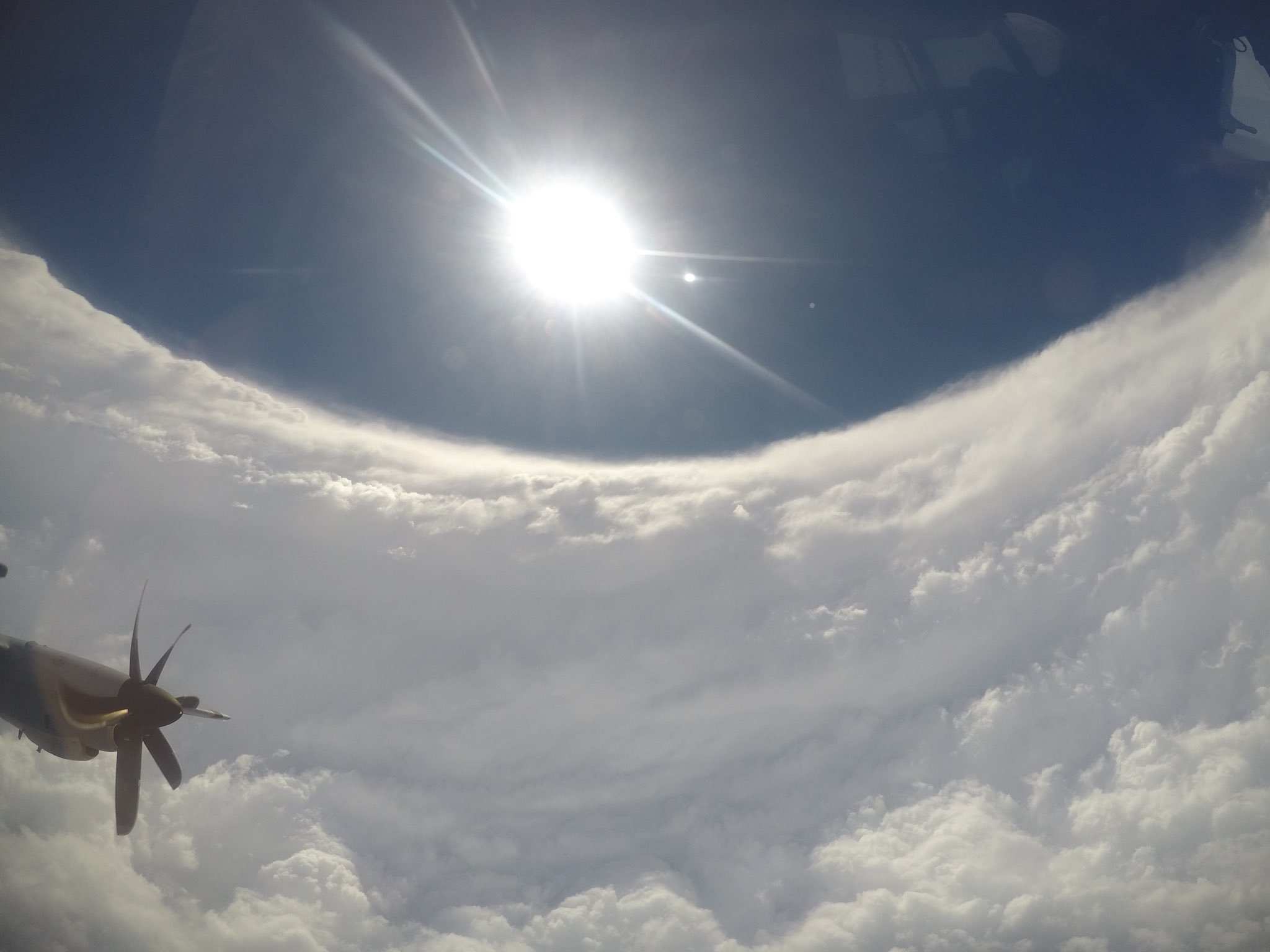 Hurricane Dorian looks surprisingly peaceful in incredible photos shot ...