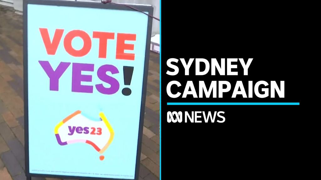 'Yes' supporters campaign across Sydney - ABC News