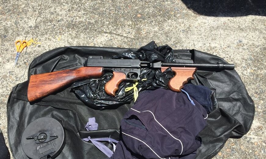 Man refused bail over sub-machine gun found in bag in Marrickville ...