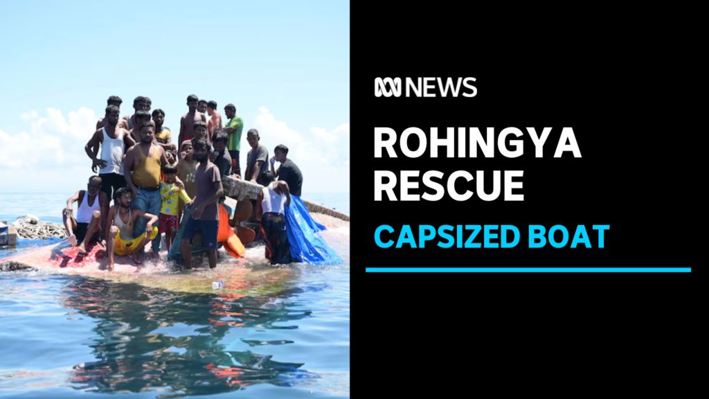 Indonesian crews rescue dozens of Rohingya refugees from capsized boat ...