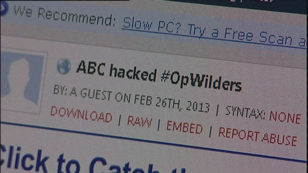 Hacker attacks ABC, private information released - ABC News