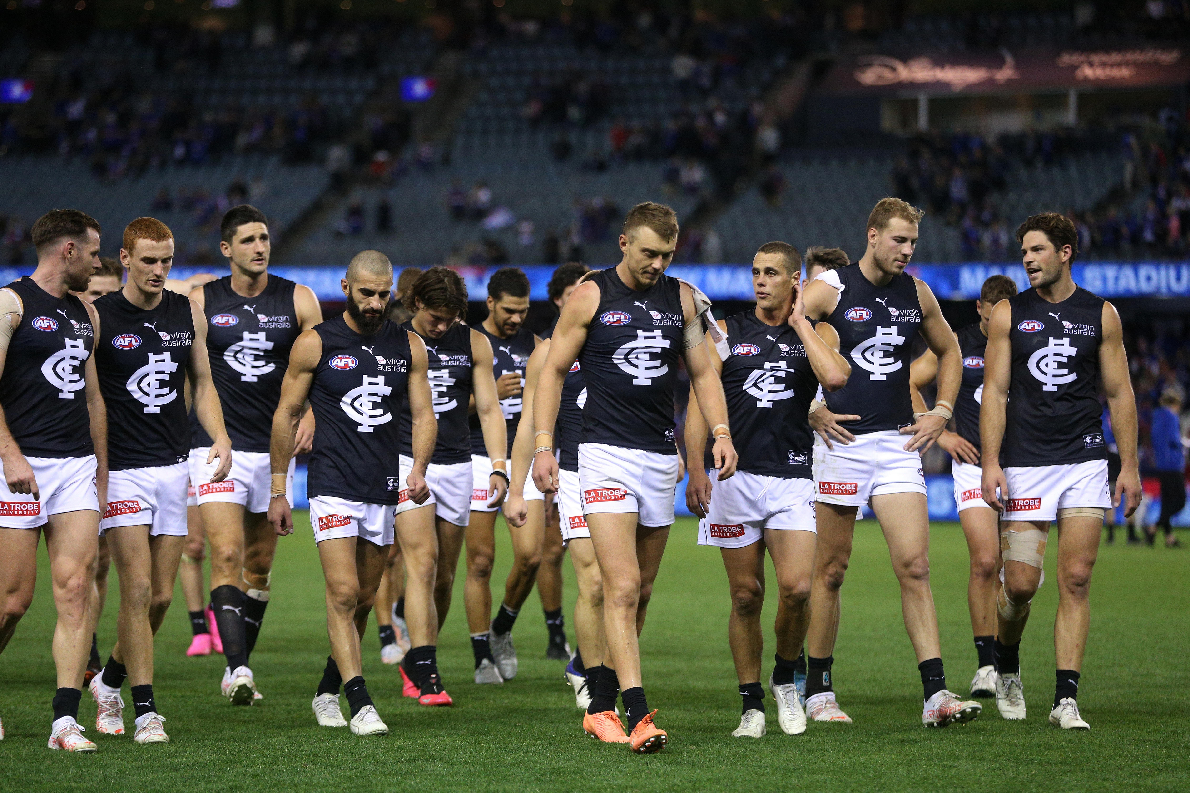 Carlton's season looks to be on the ropes, some key tactical decisions ...