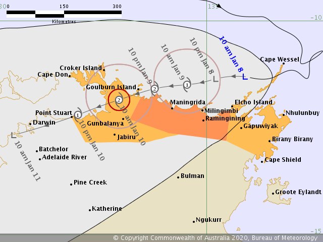 Cyclone warnings issued in the Northern Territory as tropical low ...