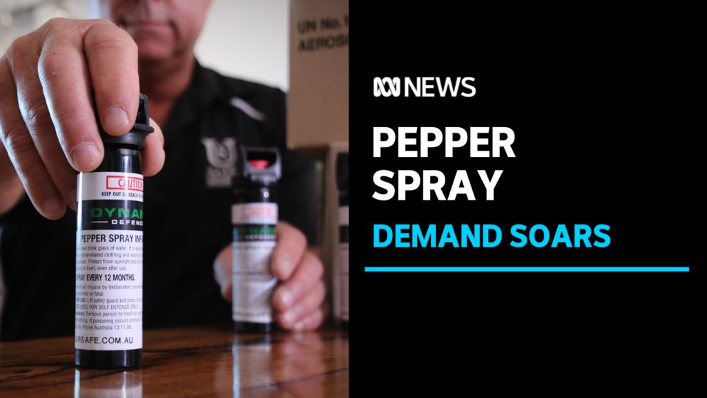 Demand for pepper spray soars in WA after Sydney stabbings - ABC News