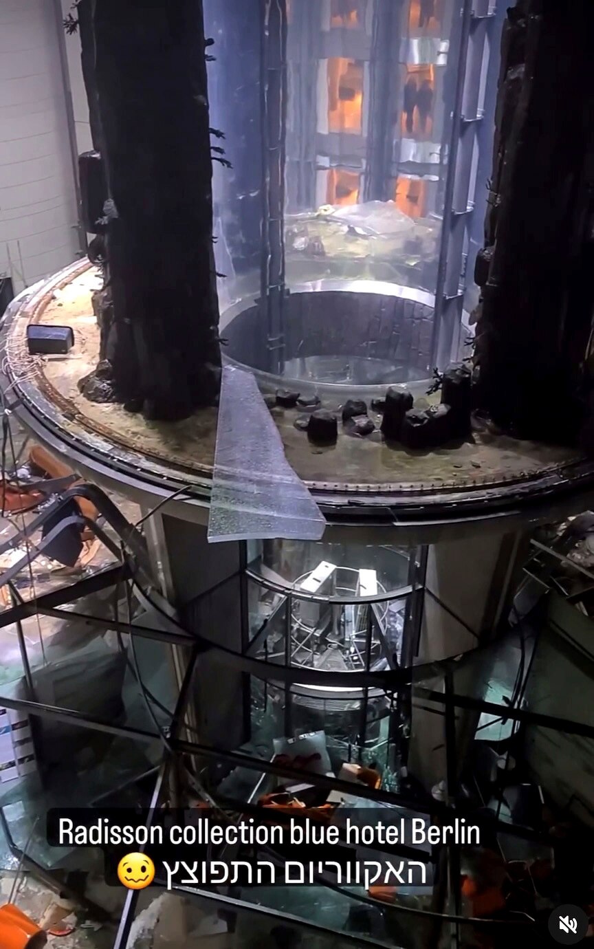 Giant aquarium bursts in Germany, killing 1,500 tropical fish and ...