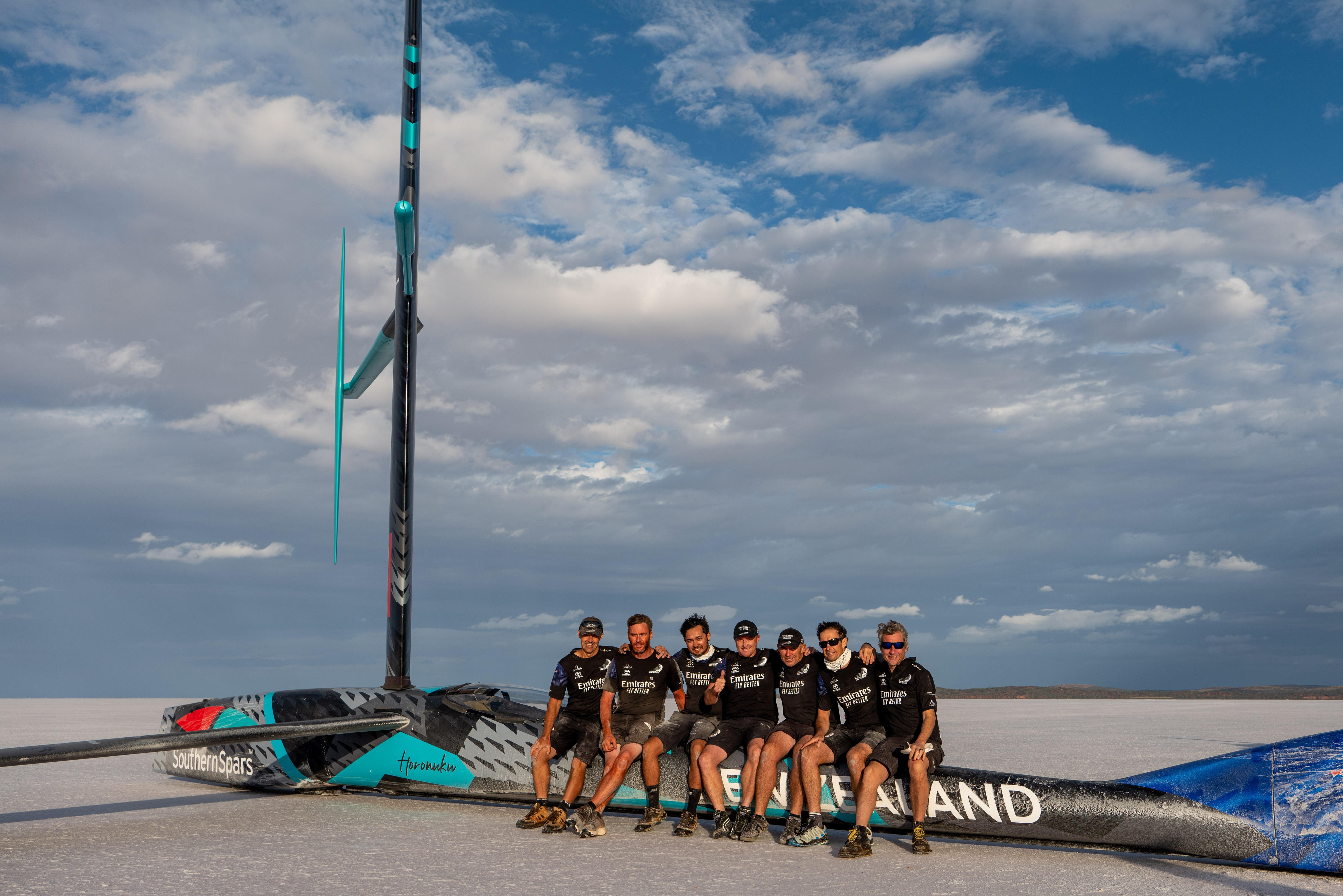 Team New Zealand sets new wind-powered land speed record on South ...