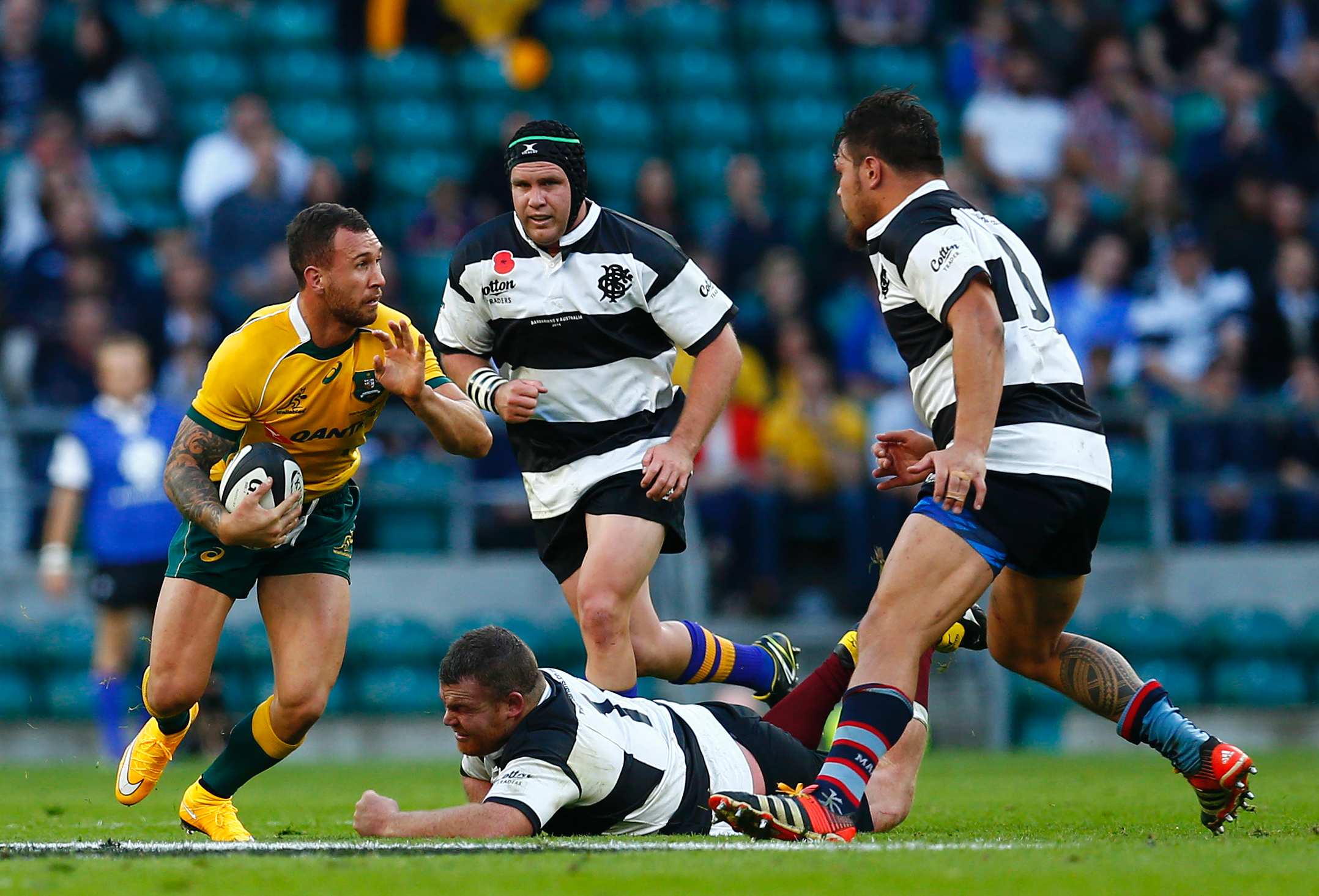 Quade Cooper to captain Barbarians side against former Wallabies ...