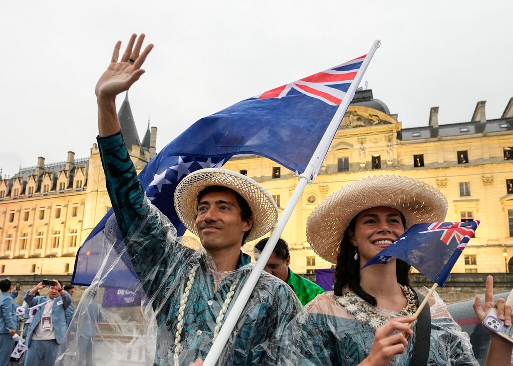 Paris Olympic Games: Pacific teams make a splash at opening ceremony on ...