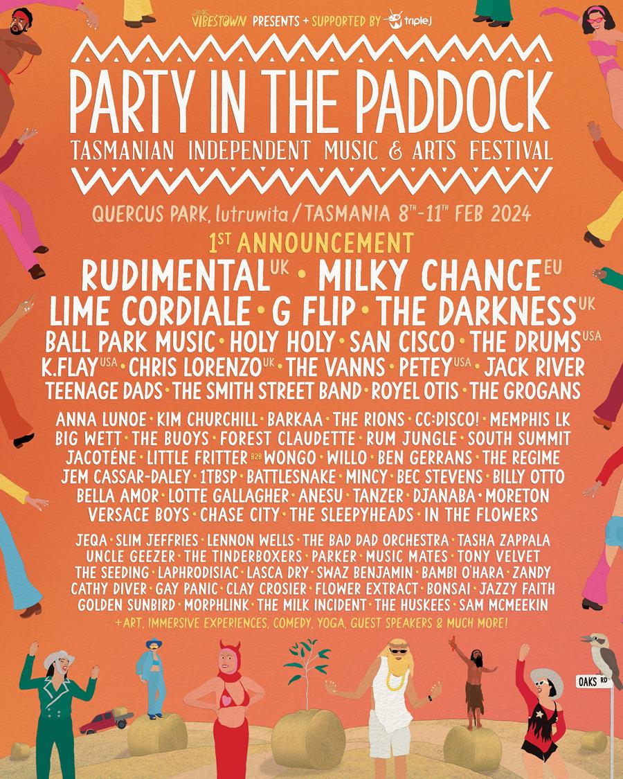 Tash Sultana, Ruel, Hayden James and heaps more added to Party In The Paddock - triple j