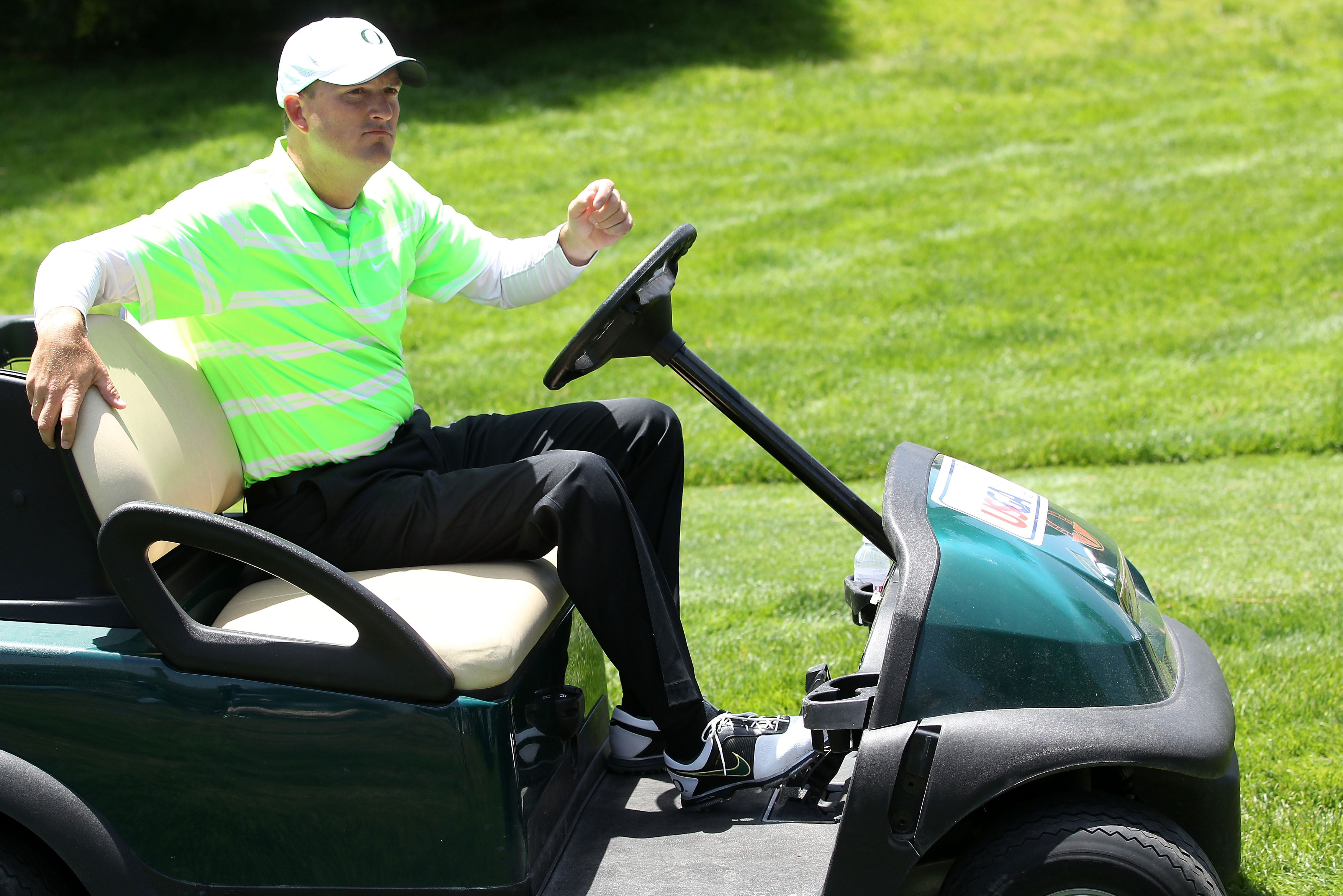 Golfer Casey Martin, who won a landmark court case to allow him to use ...