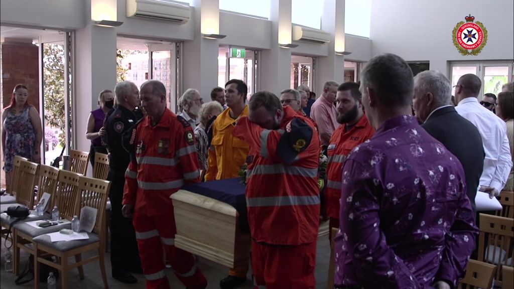 Merryl Dray's funeral was held in 2022 - ABC News