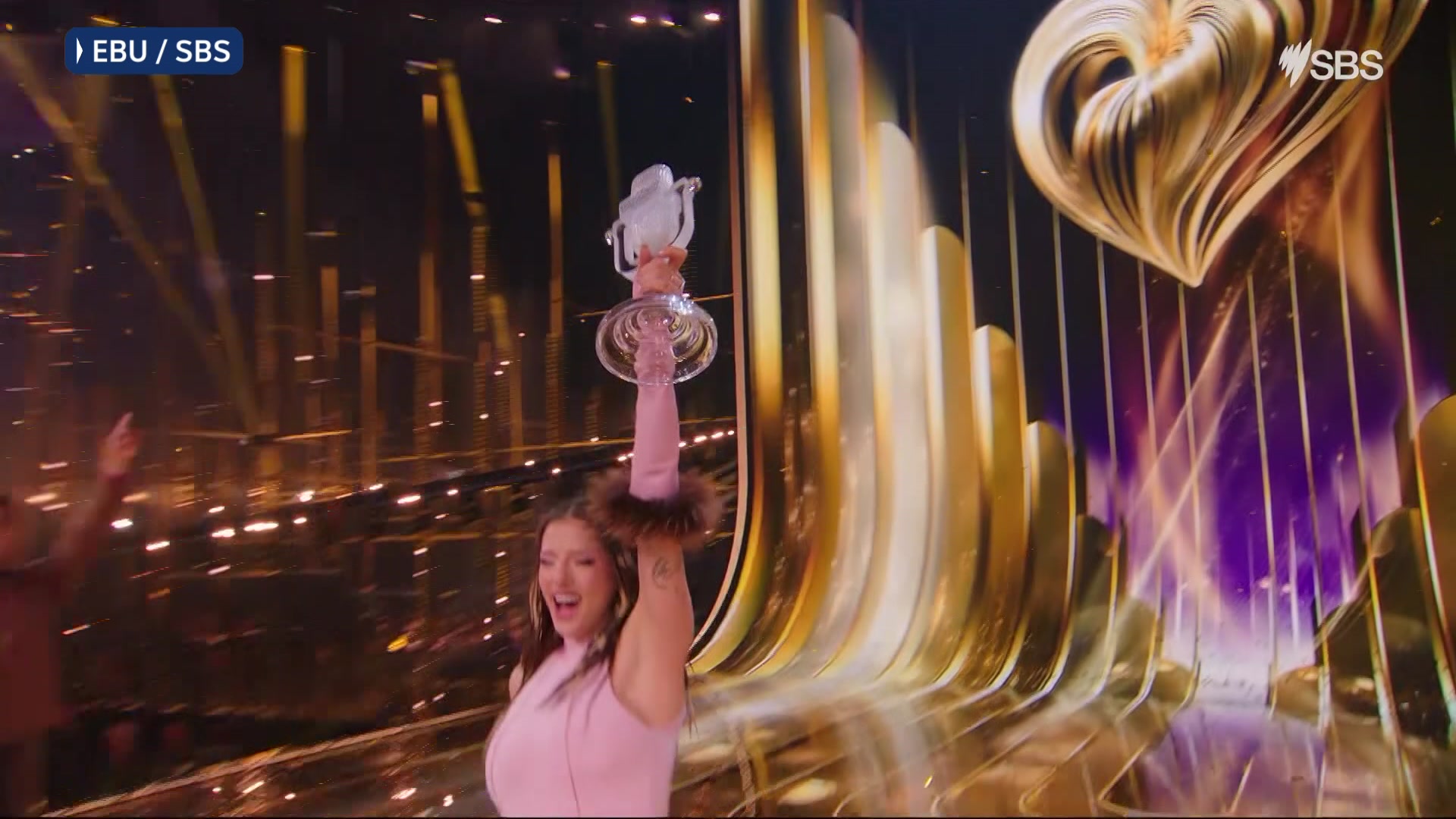 Moment Bulgaria confirmed as Eurovision 2026 winner - ABC News