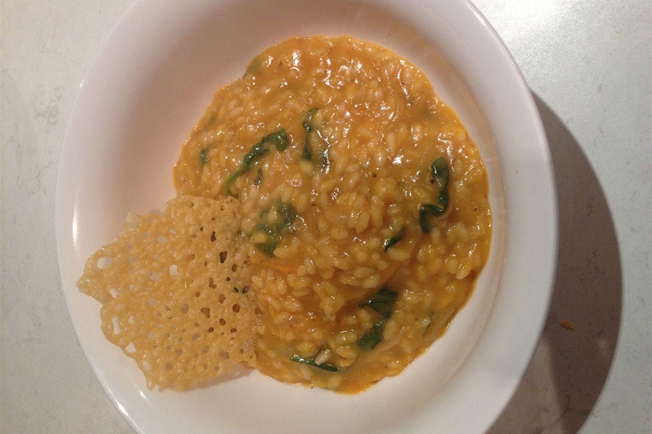 Pumpkin and Spinach Risotto - ABC News