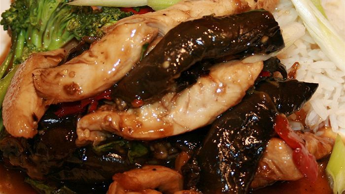 Chicken and Eggplant in Garlic Sauce - ABC News
