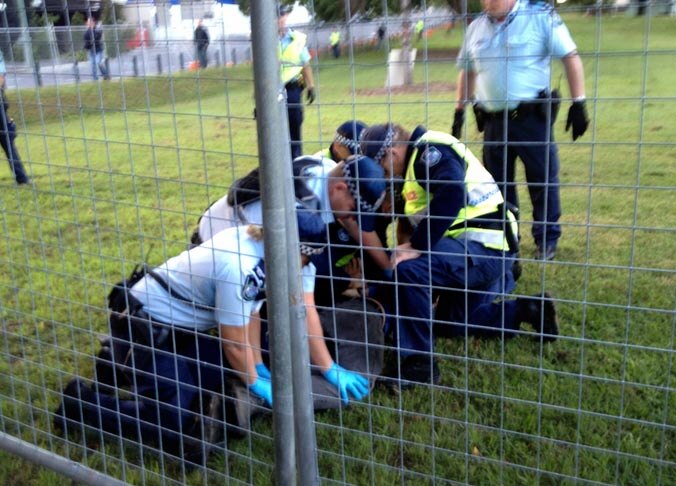 Police break up Brisbane tent embassy protest - ABC News