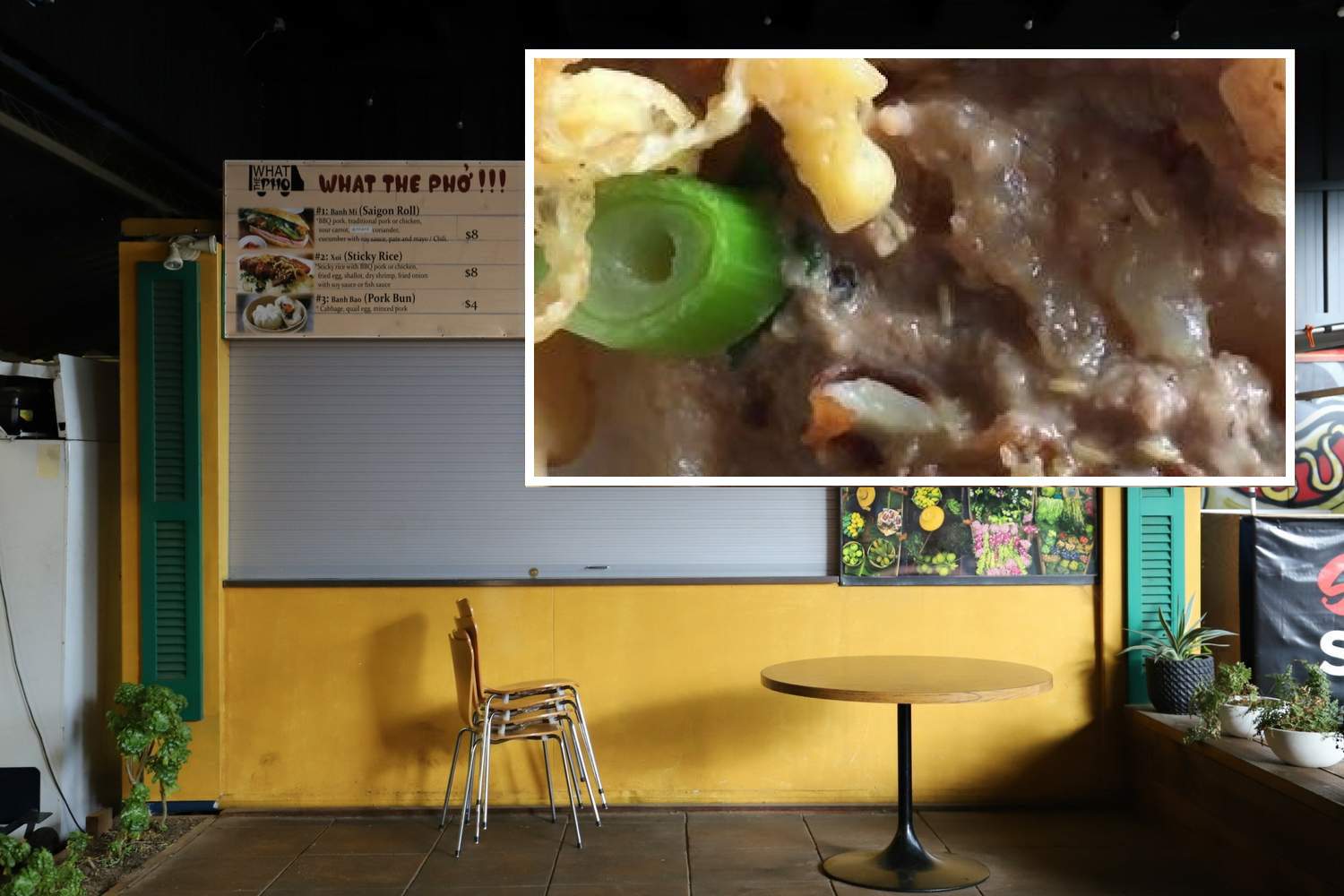 Maggots found in meal from Canberra Vietnamese food van What The Pho ...