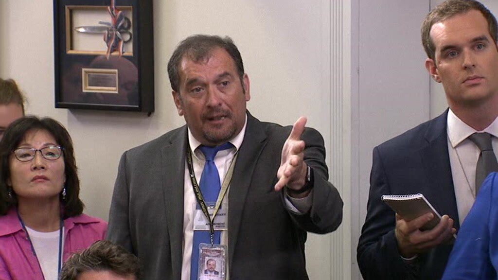 White House correspondent Brian Karem defends criticism of Trump ...