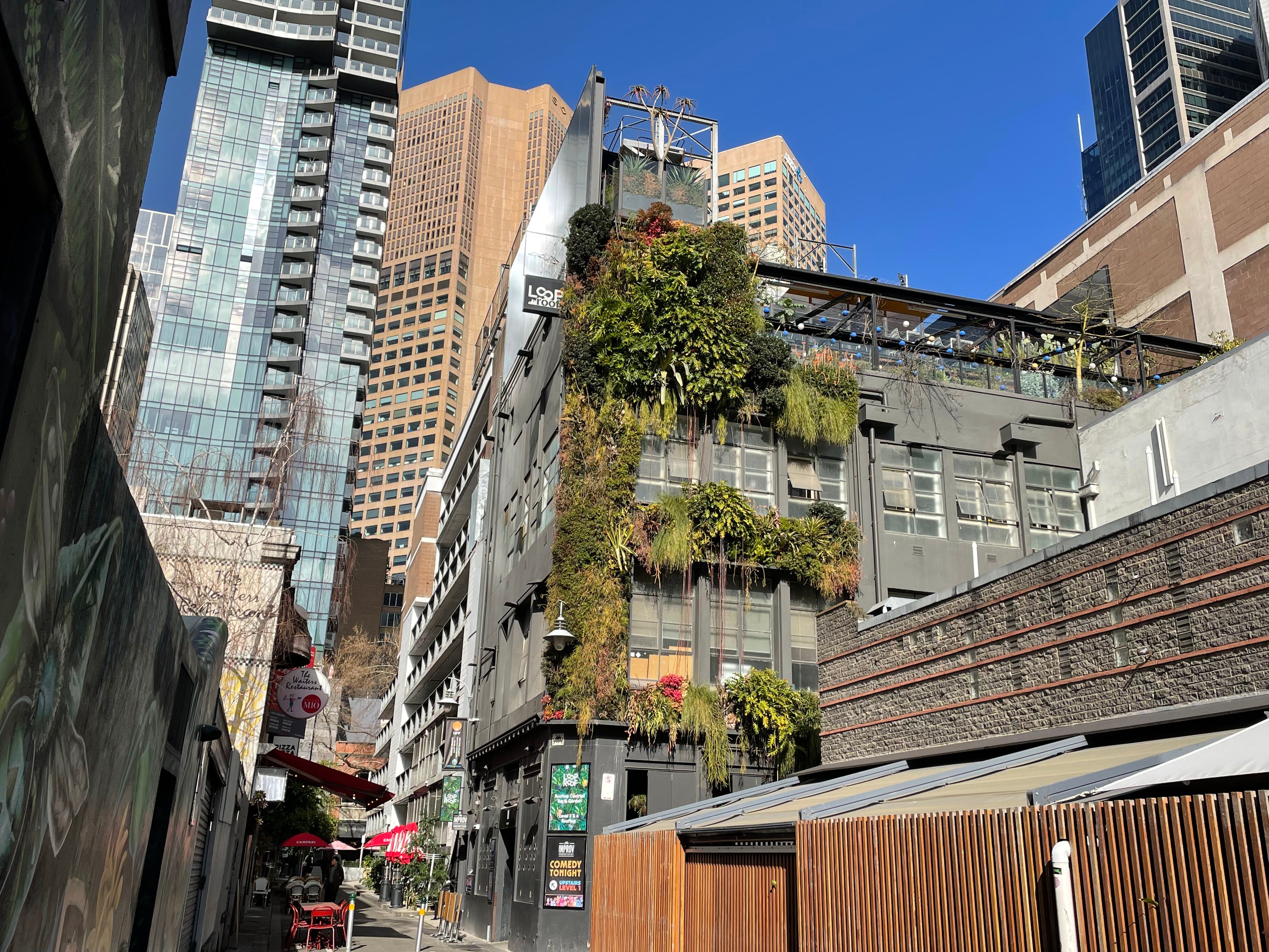 Melbourne's famous graffitied laneways are going green. Here's how ...