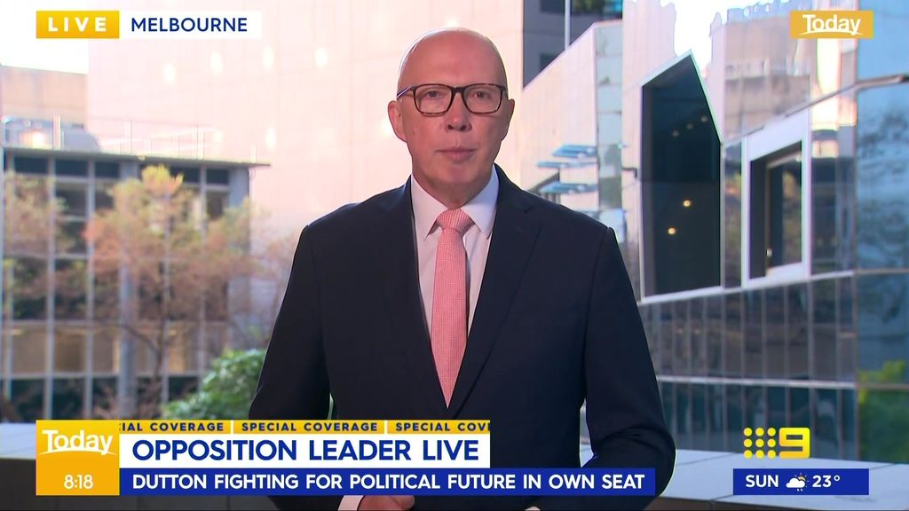 Peter Dutton delivers pitch on election day - ABC News