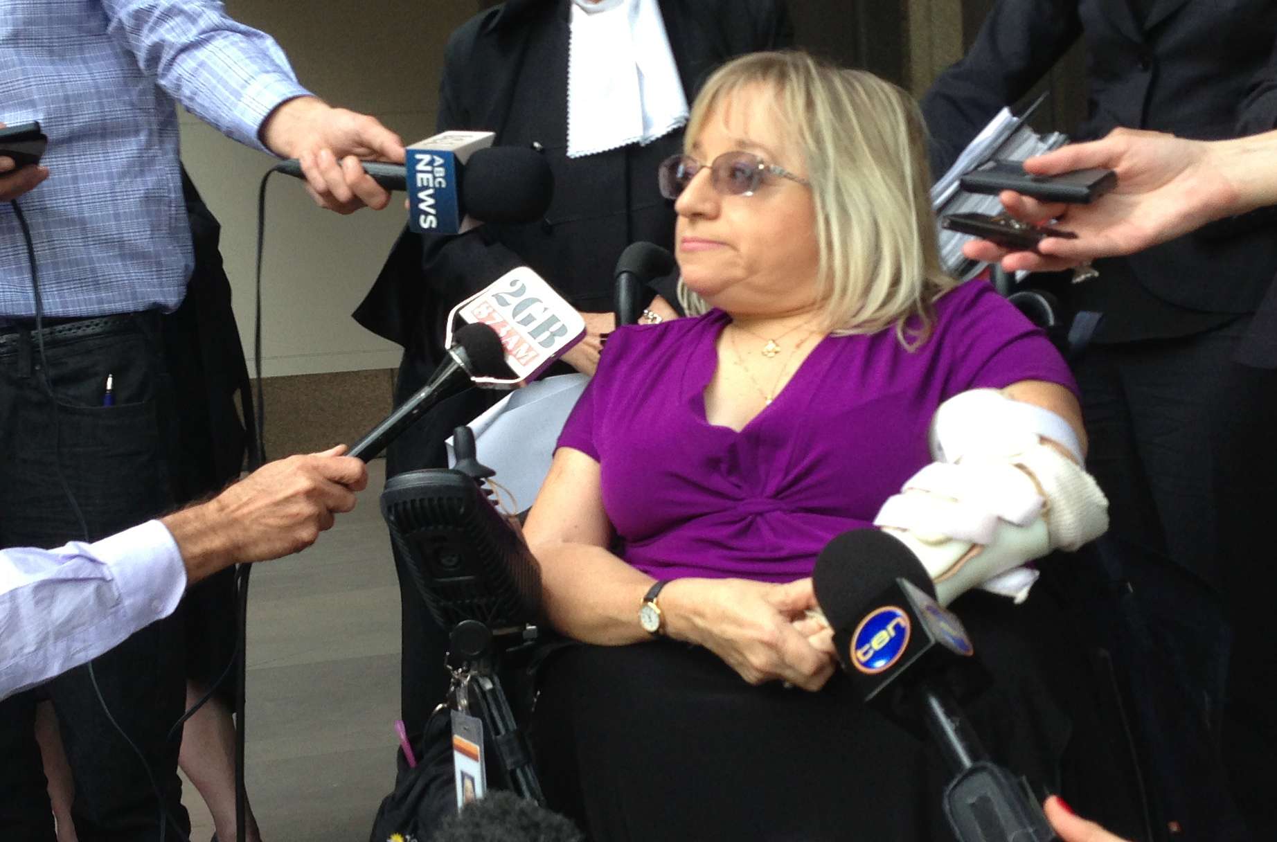 Wheelchair user wins case against Murrays buses - ABC News