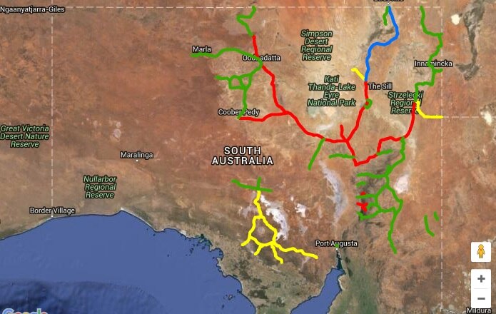 Rain drenches northern parts of South Australia, severe thunderstorm ...