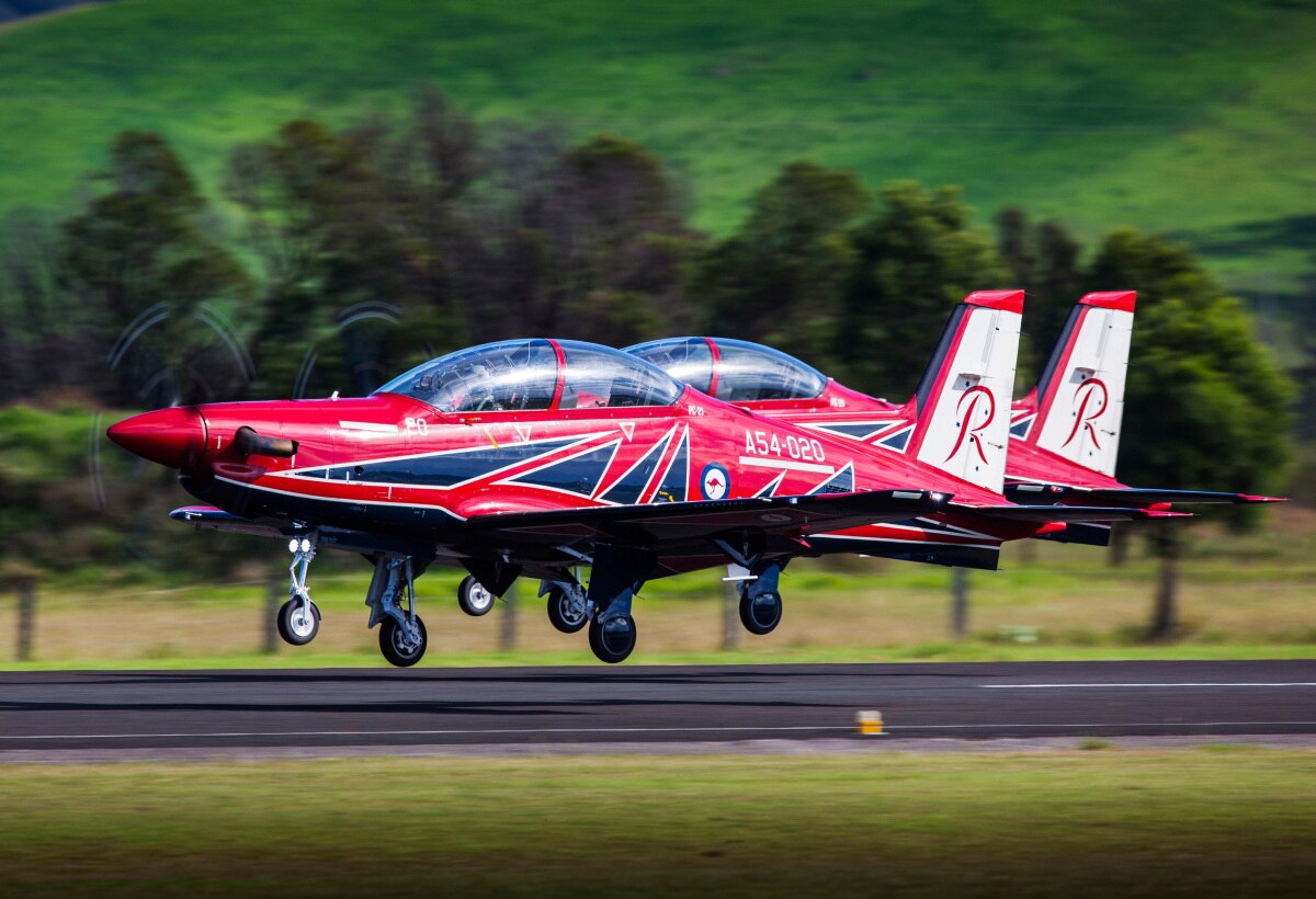 RAAF Roulettes team unveils its new aircraft - ABC listen