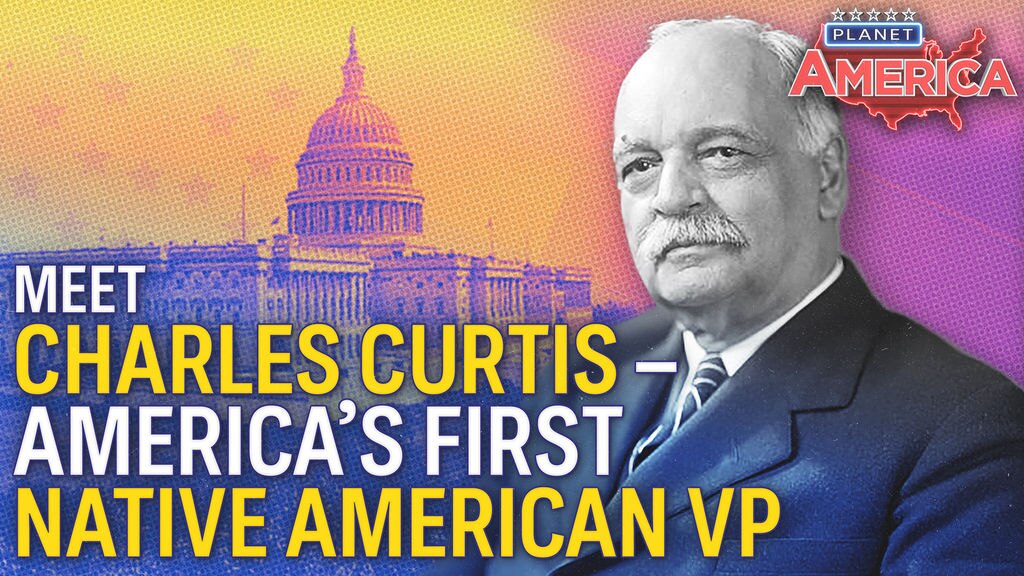 Meet Charles Curtis — America's first VP of colour - ABC News