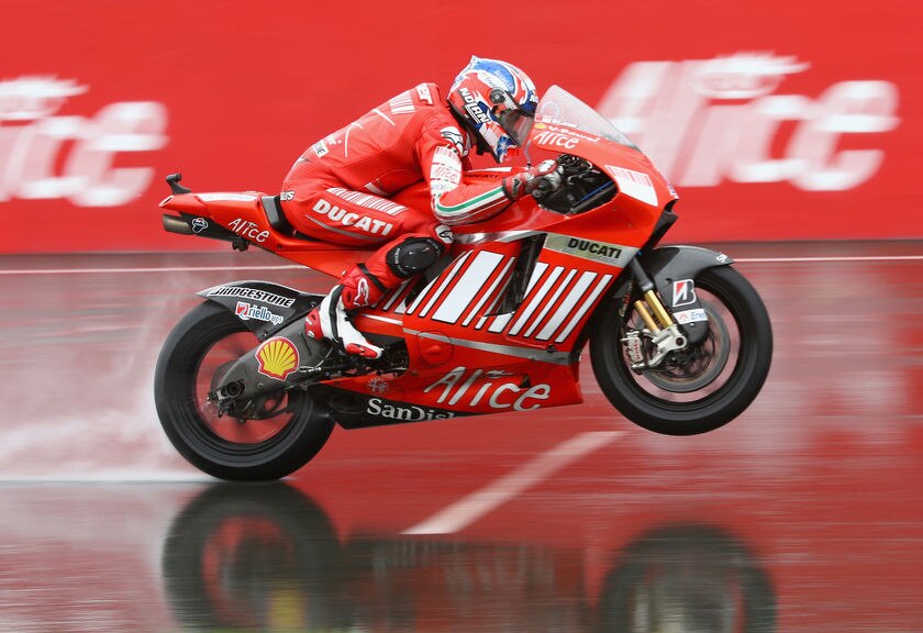 Stoner notches hat-trick in Germany - ABC News