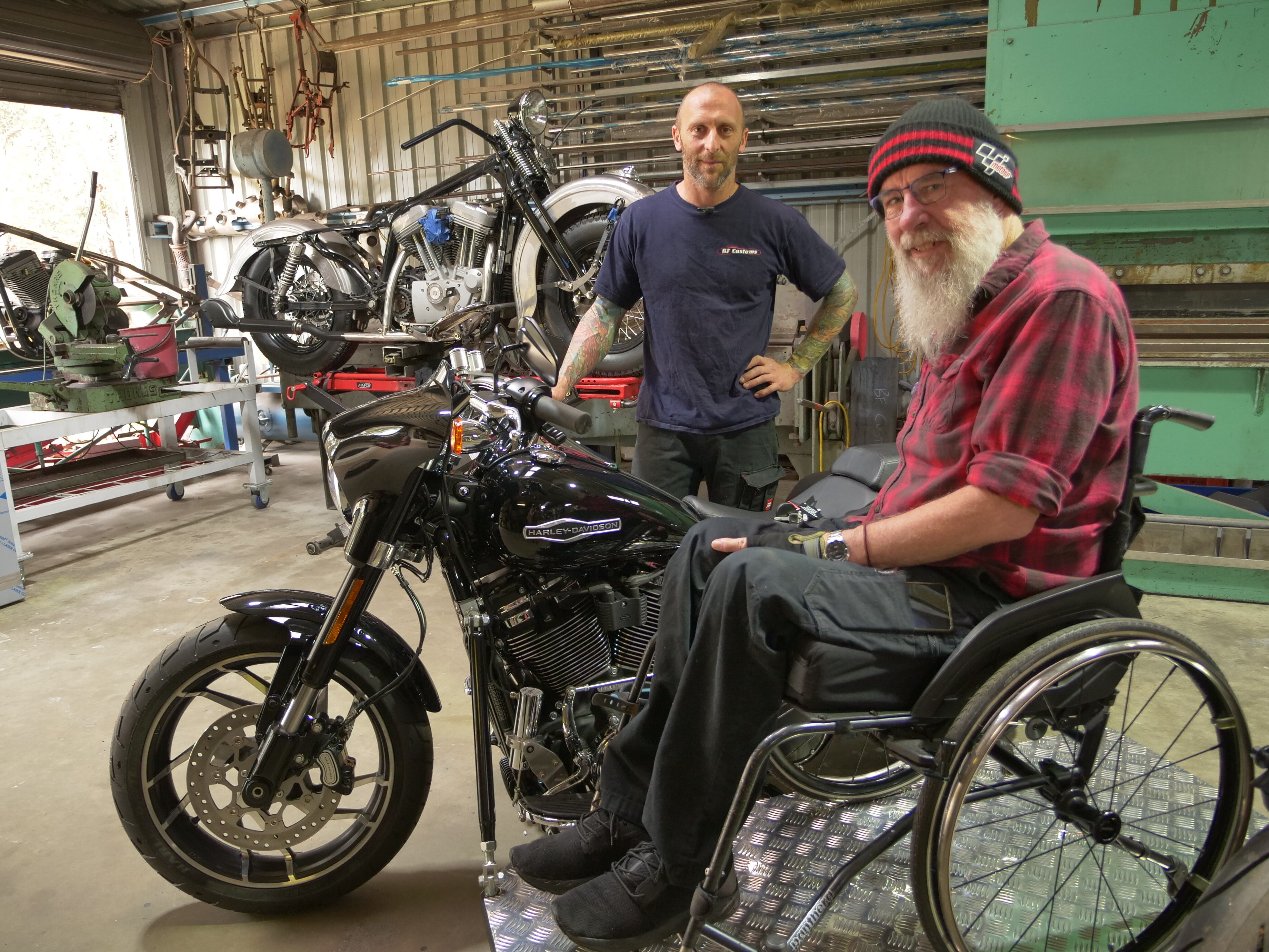 Disabled motorcyclist calls for more wheelchair accessible facilities ...