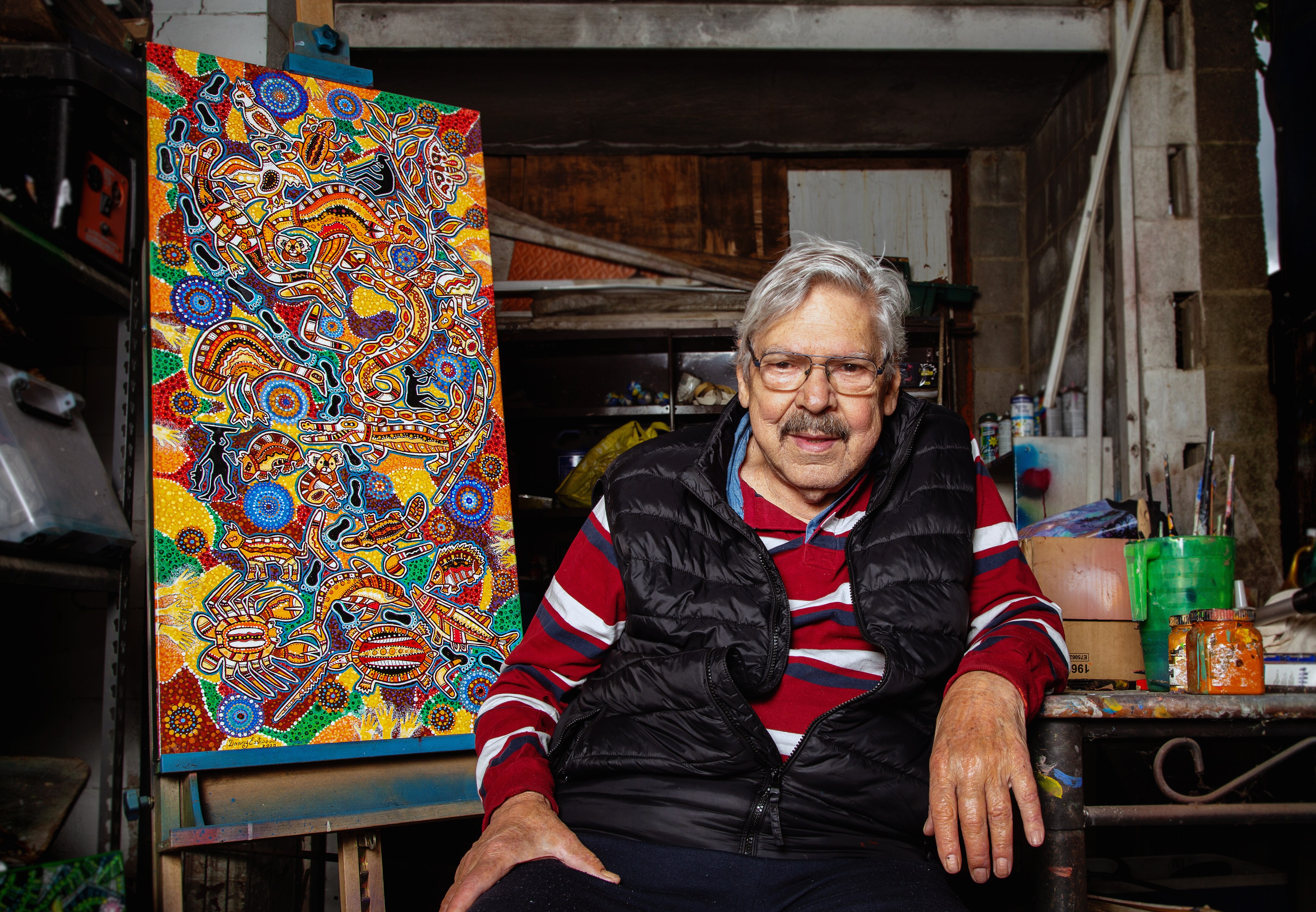 Danny Eastwood's solo exhibition celebrates his life experiences ...