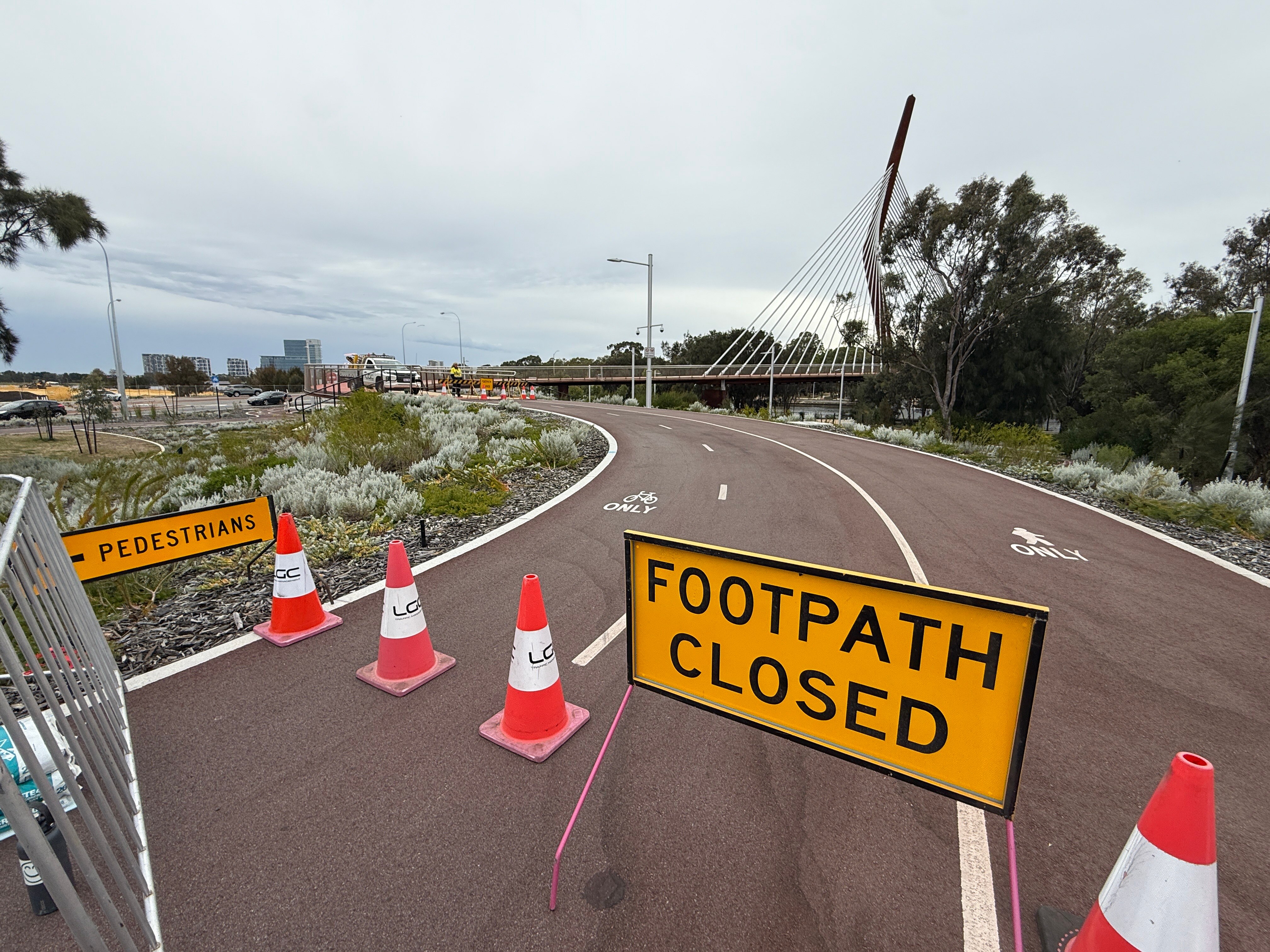Cyclists, pedestrians diverted to Causeway amid closure of Boorloo ...