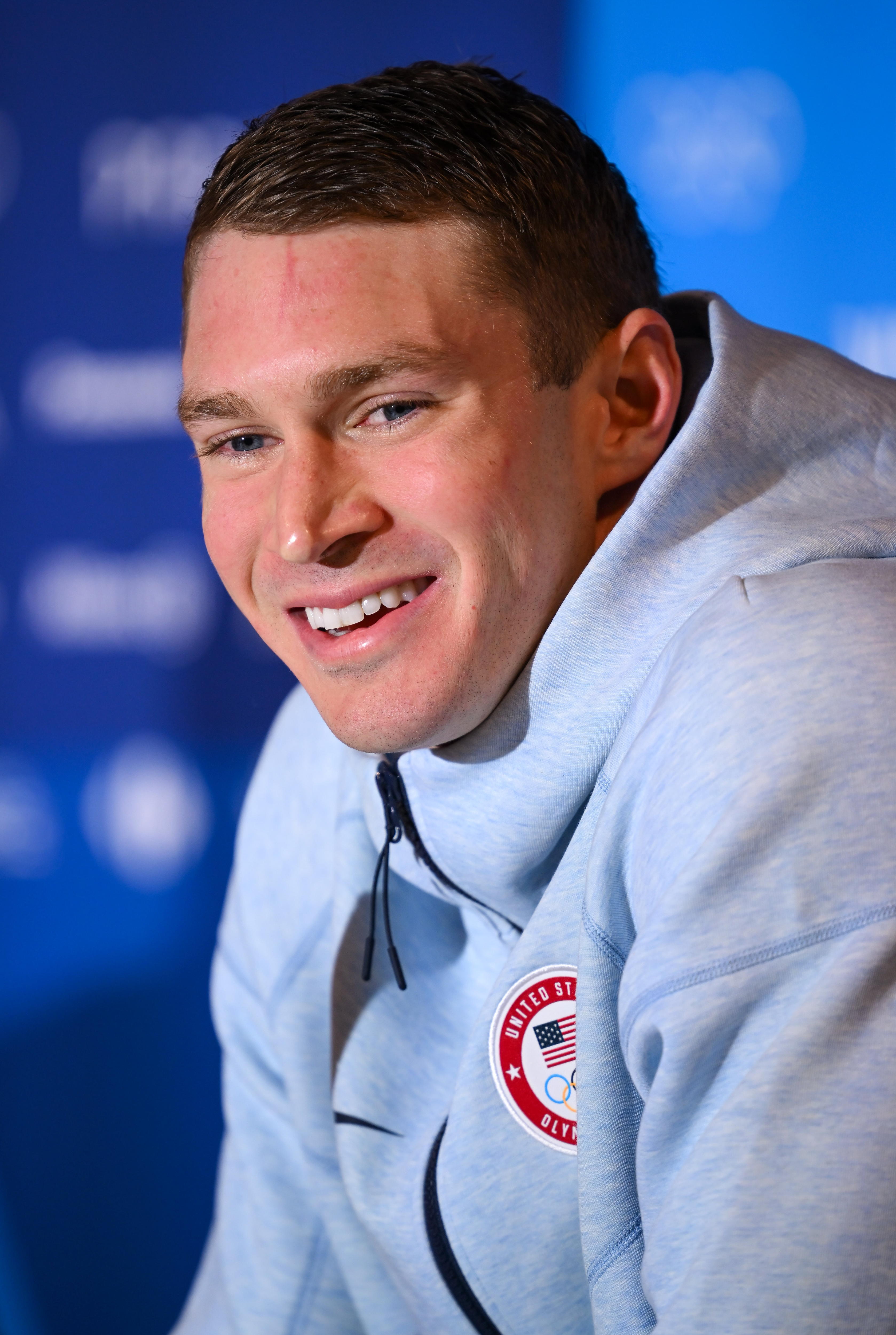 American swimmer Ryan Murphy learns unborn child's gender after winning ...