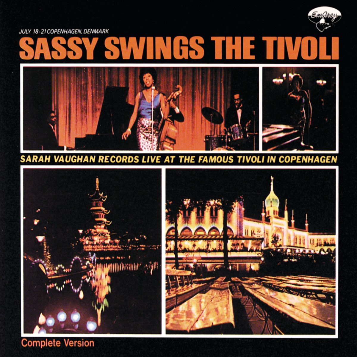 'Sassy Swings The Tivoli' Sarah Vaughan - ABC Jazz