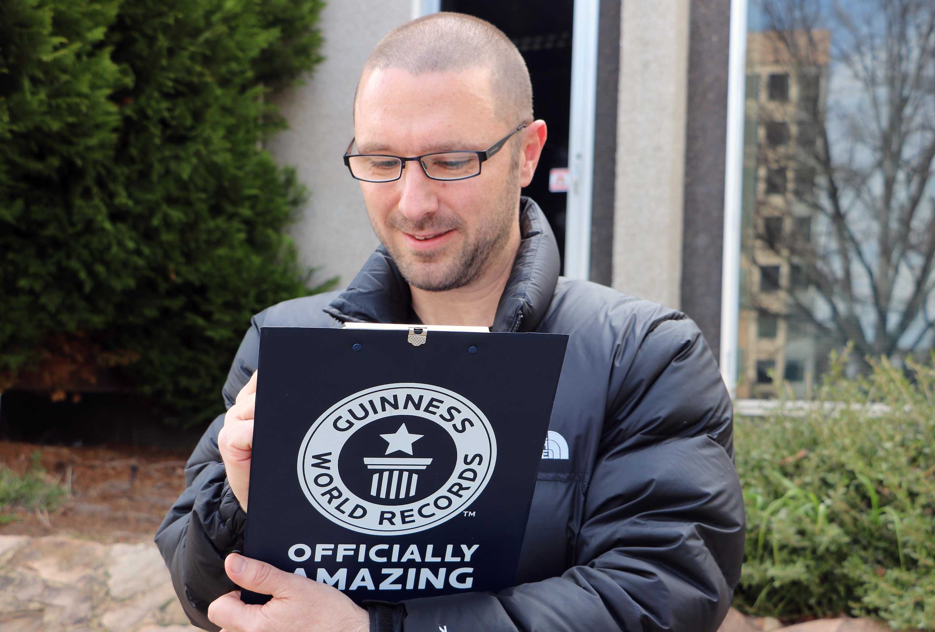 Chris Sheedy, chief adjudicator for Guinness World Records in Australia ...