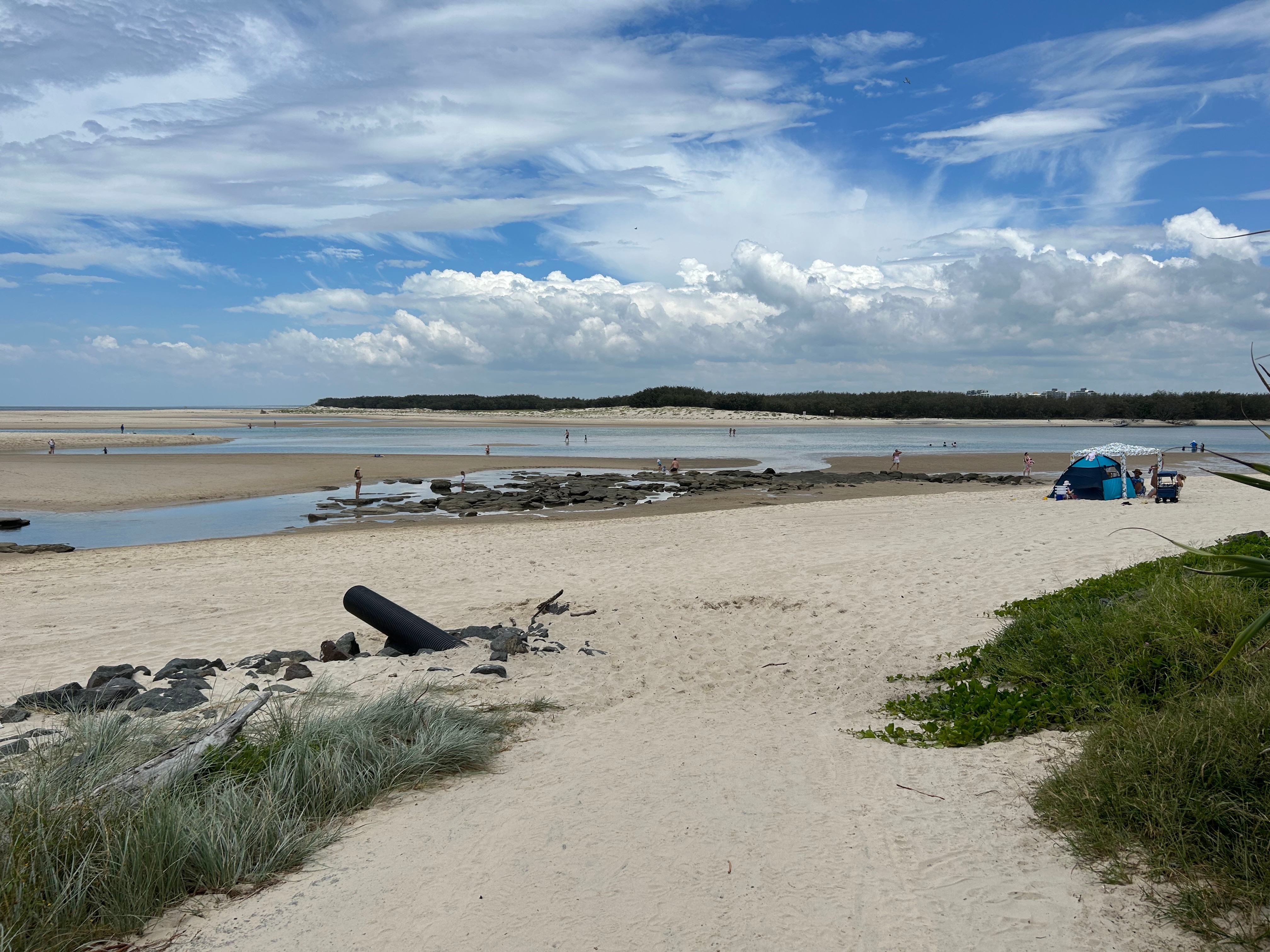 Caloundra lifesavers landlocked by sandbars voice concerns about Happy ...